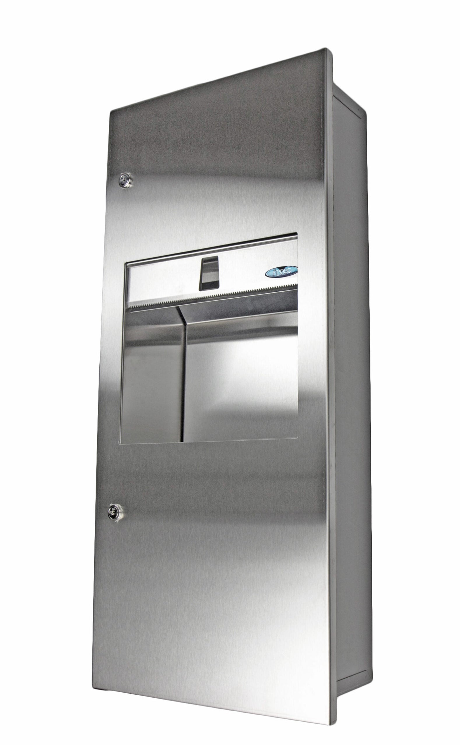Frost 415 Stainless Steel Combination Towel Dispenser & Waste Receptac ...